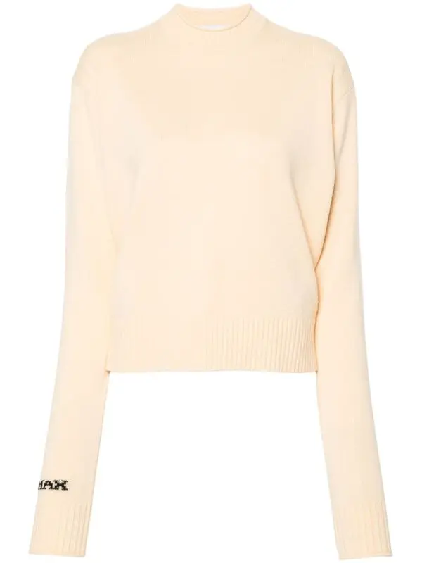 Max Mara Logo-jacquard Sweater