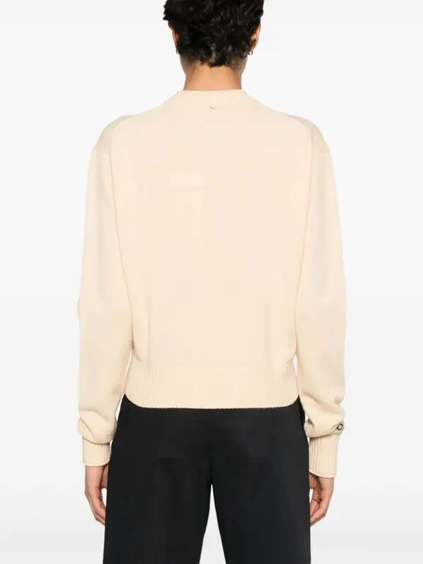Max Mara Logo-jacquard Sweater