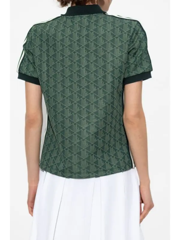 Lacoste Jacquard Monogram Polo Shirt