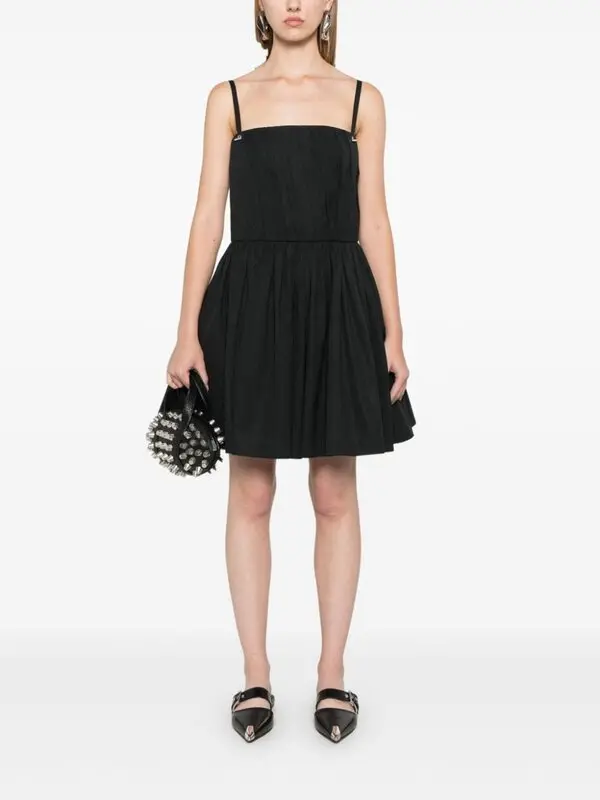 Alexander McQueen Gathered Mini Dress