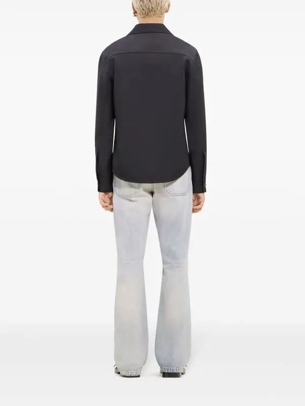COURREGES Western Shirt - Black