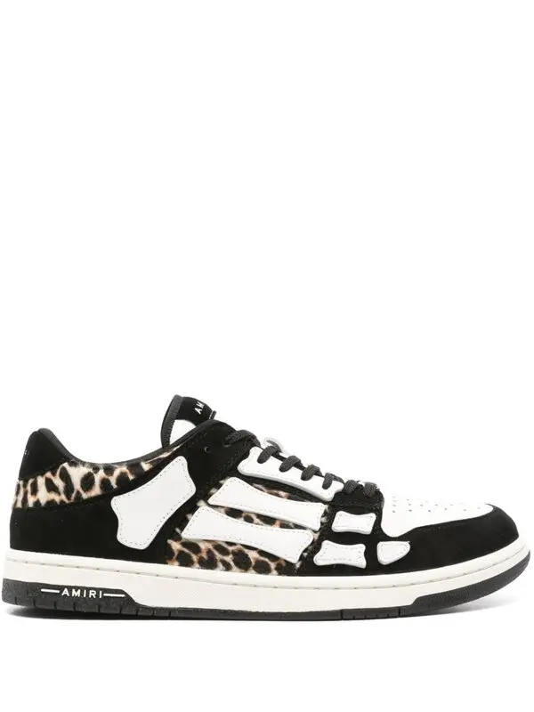 Amiri Skel Top Low Top Sneakers - Black