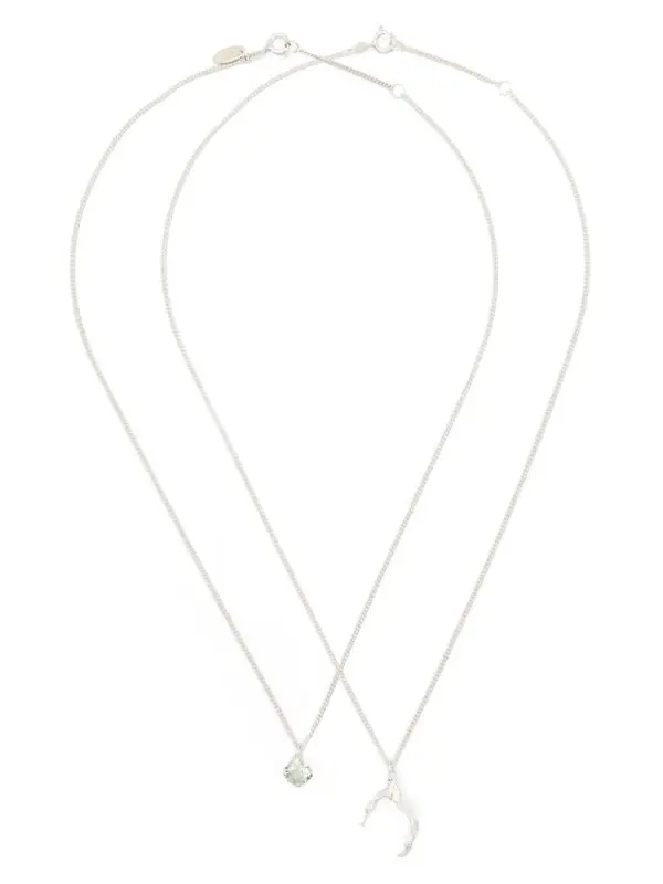 WOUTERS & HENDRIX Signature Duo Necklace - Silver