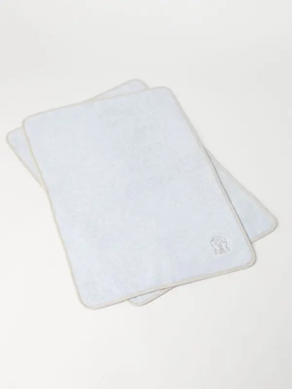 Brunello Cucinelli Terry-cloth Hand Towels - Grey