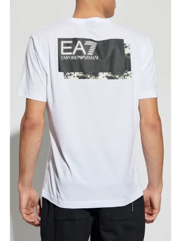 EA7 Logo-print T-shirt