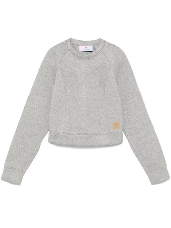 CHIARA FERRAGNI Logo-patch Sweater