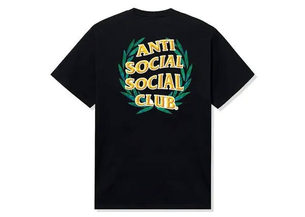 ANTI SOCIAL SOCIAL CLUB Laurel Logo Flip Tee Shirt