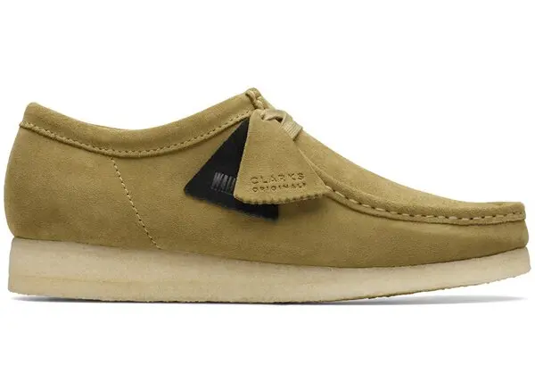 Clarks Wallabee - Green Suede