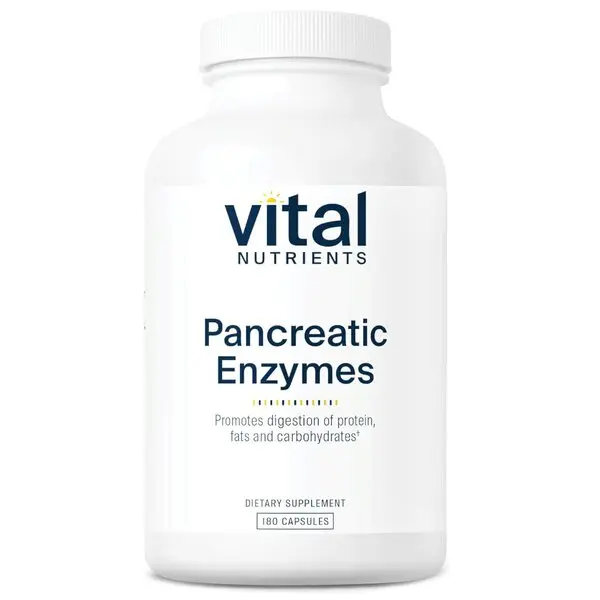 VITAL NUTRIENTS Pancreatic Enzymes 1000mg - One-color