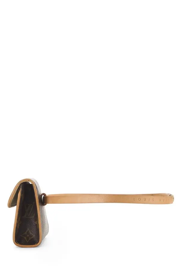 LOUIS VUITTON Monogram Canvas Pochette Florentine