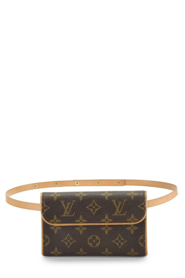 LOUIS VUITTON Monogram Canvas Pochette Florentine