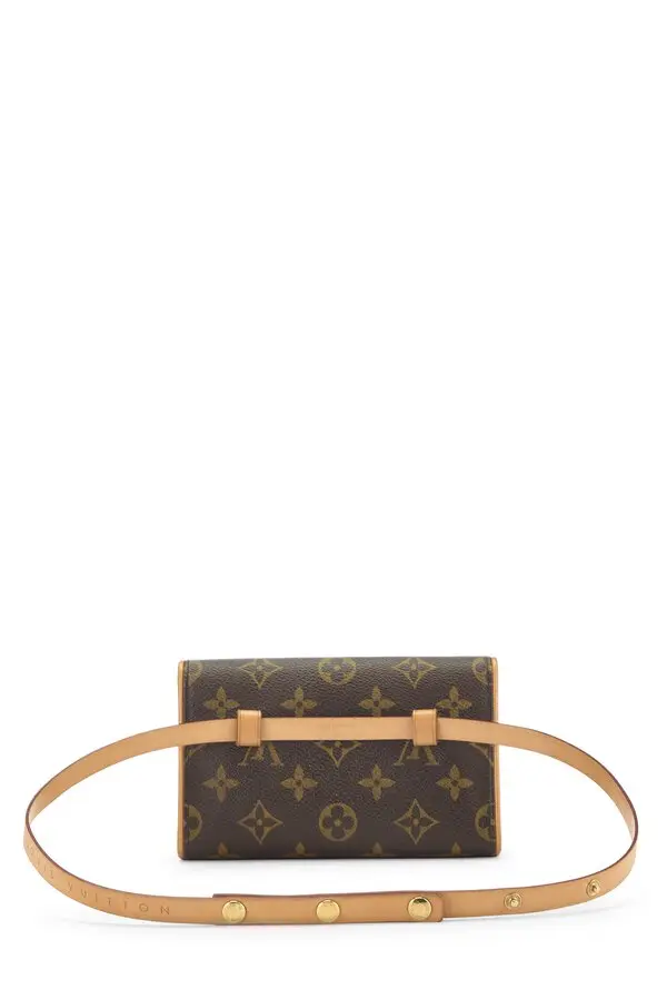 LOUIS VUITTON Monogram Canvas Pochette Florentine