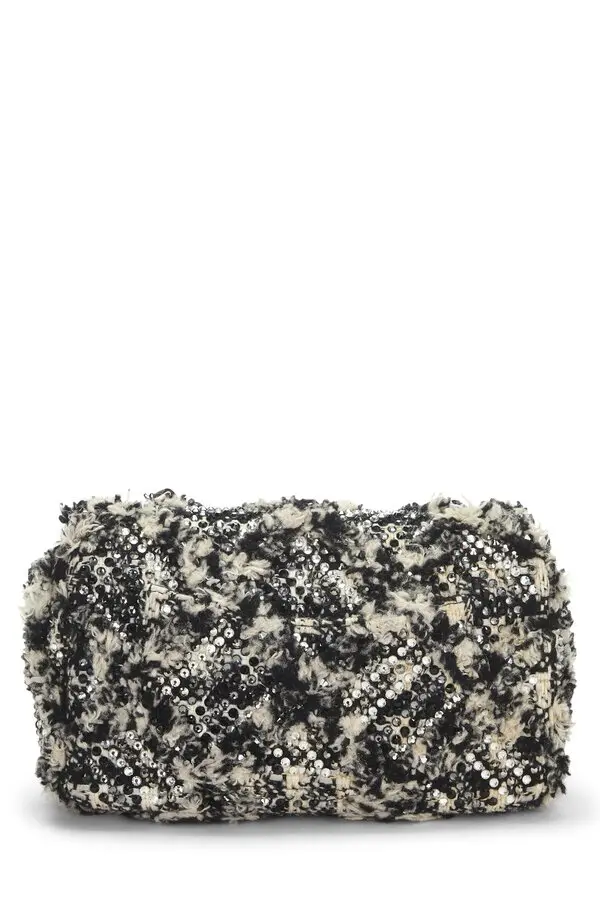 Chanel Crystal Embellished Half Flap Bag