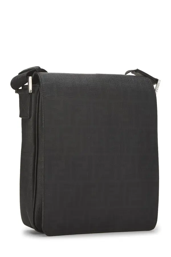 Fendi Zucca Coated Canvas Messenger Bag