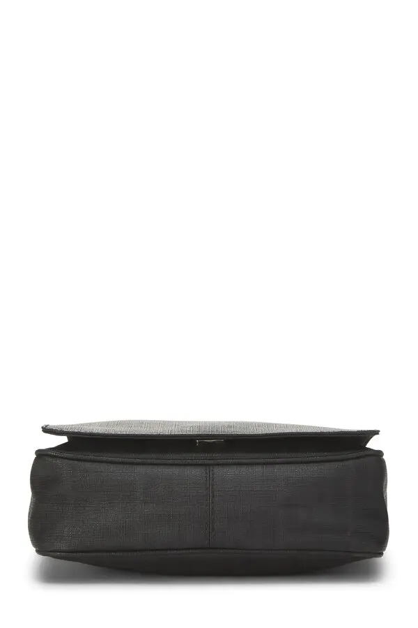 Fendi Zucca Coated Canvas Messenger Bag