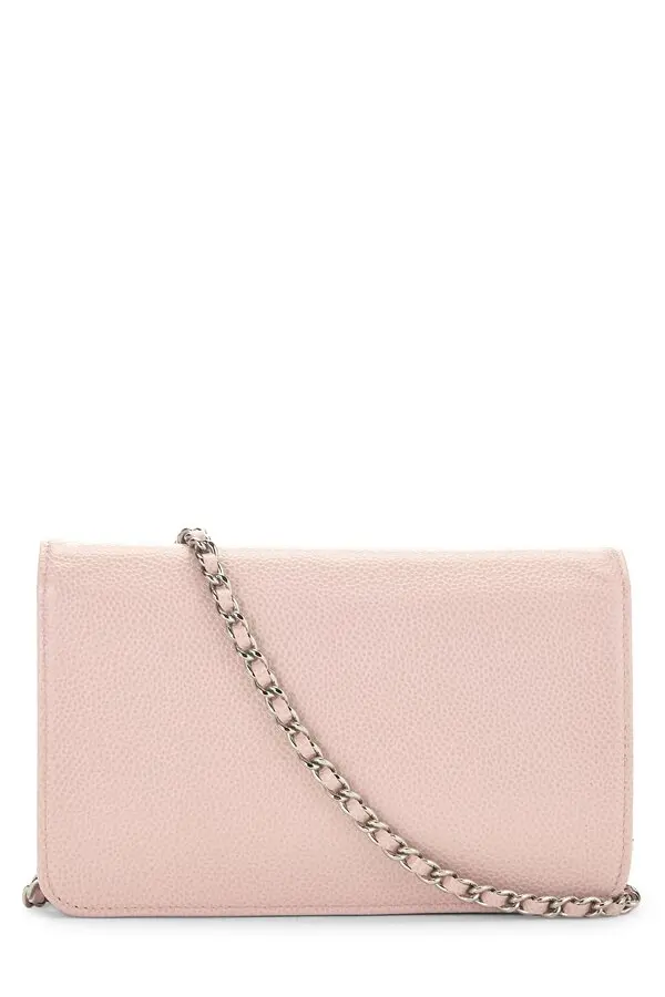 Chanel Caviar Timeless 'cc' Wallet On Chain