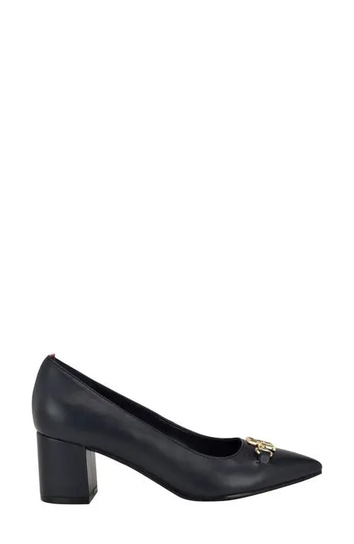 Tommy Hilfiger Nanya Pointed Toe Pump - Marine