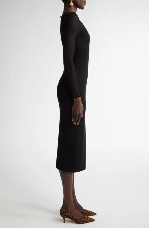 chinese dress ladies Damson Madder - Marissa Sheer Midi Dress - Multi Check main image 1