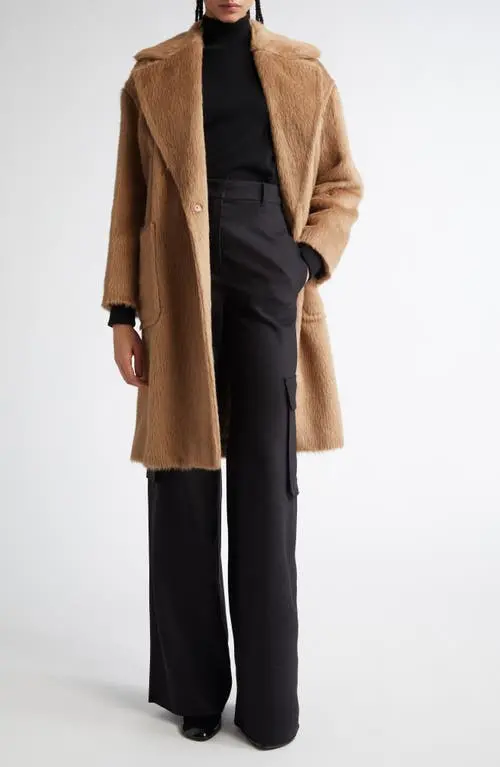 Max Mara Ghiera Stretch Virgin Wool Cargo Trousers