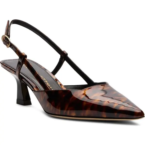 STUART WEITZMAN Vinnie 50 Slingback Pumps - Classic