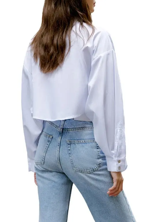 MARCELLA Cotton High-low Button-up Shirt
