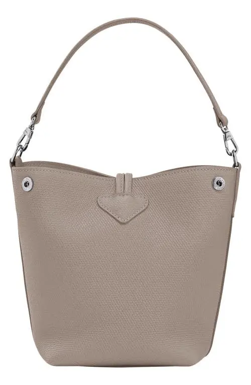Longchamp Le Roseau Extra Small Bucket Bag - Clay