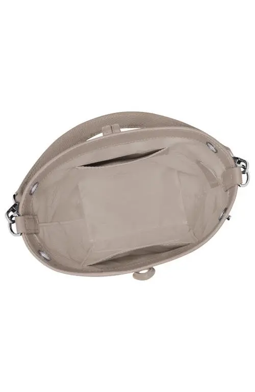 Longchamp Le Roseau Extra Small Bucket Bag - Clay