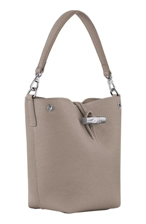 Longchamp Le Roseau Extra Small Bucket Bag - Clay