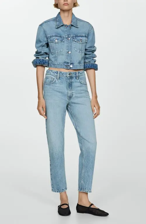 Mango High-rise Nonstretch Jeans