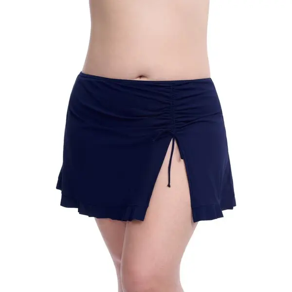 GOTTEX Tutti Frutti Skirted Swim Bottom - Navy