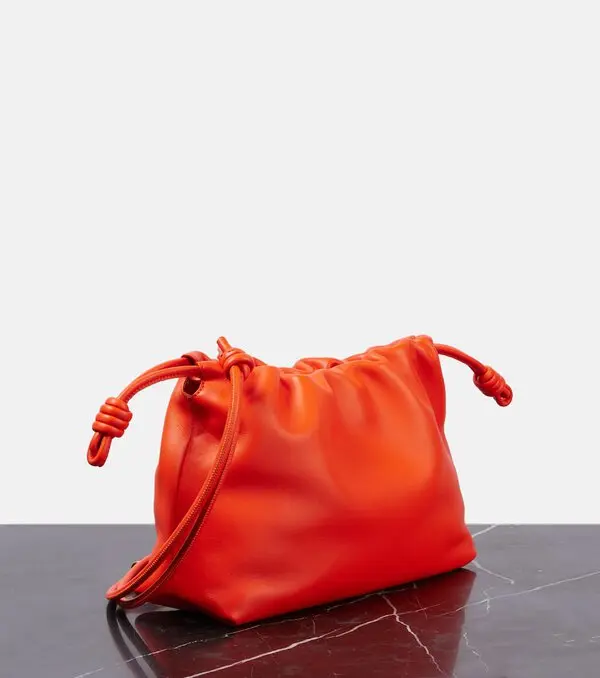 Loewe Flamenco Medium Leather Clutch