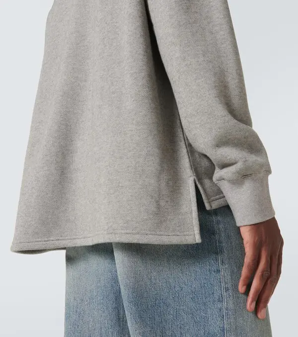 Loewe Cotton And Cashmere Polo Sweater