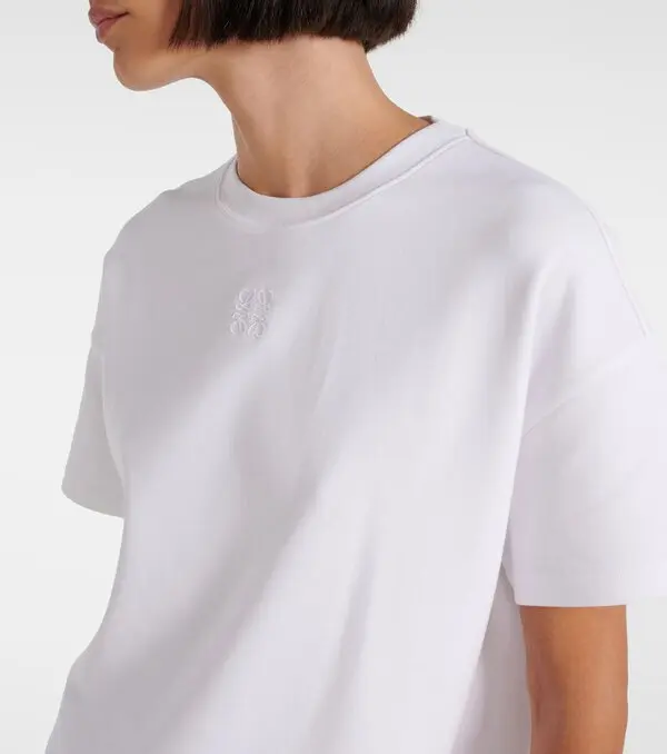 Loewe Cotton-blend T-shirt - White