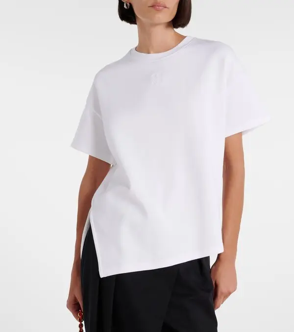 Loewe Cotton-blend T-shirt - White