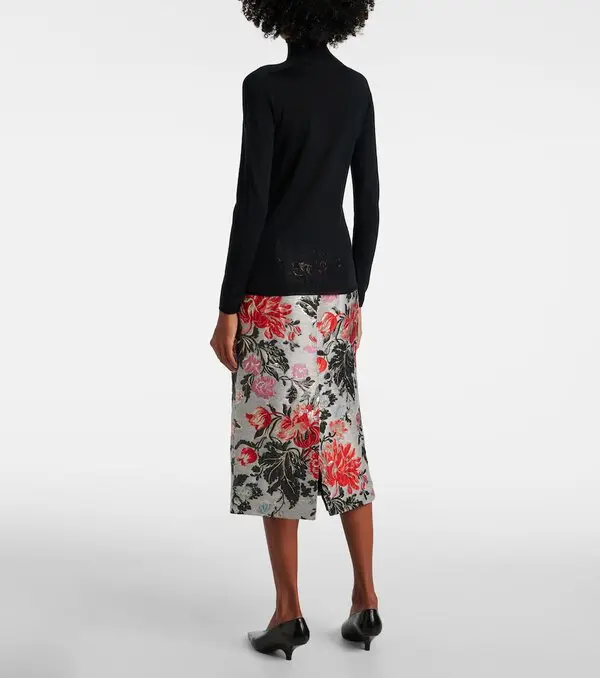 Carolina Herrera Wool Turtleneck Sweater