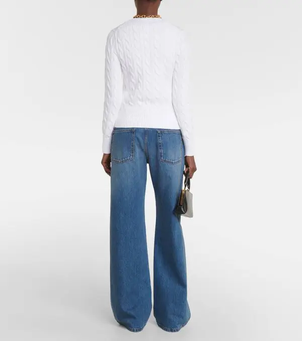 Polo Ralph Lauren Cable Knit Cotton Cardigan