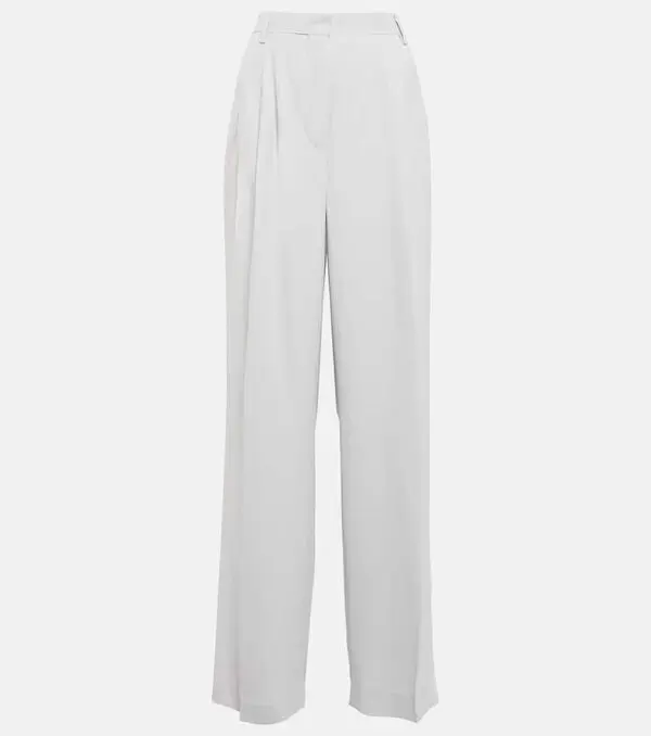 Dries Van Noten Pleated Wide Leg Pants