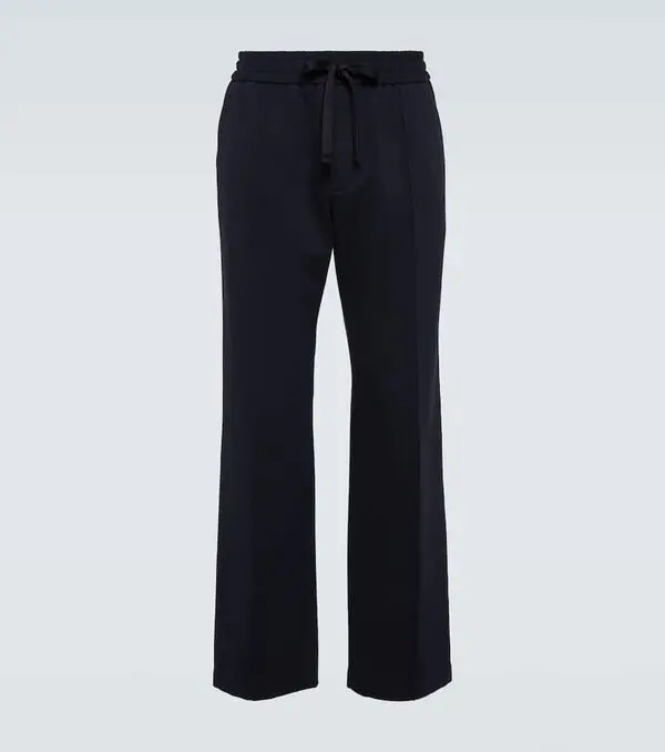 Dolce & Gabbana Jersey Sweatpants - Blue