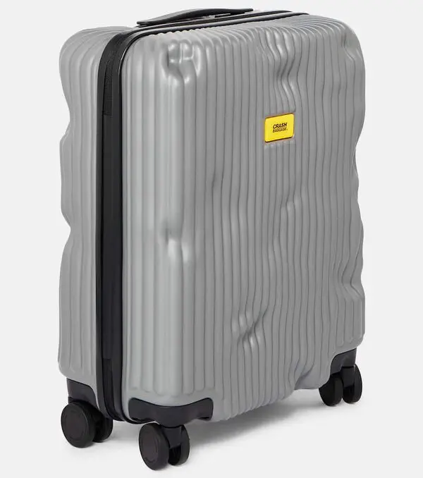 CRASH BAGGAGE Stripe Cabin Small Suitcase - Grey