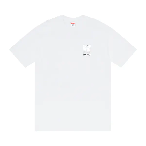 Supreme X Dead Prez Tee - White