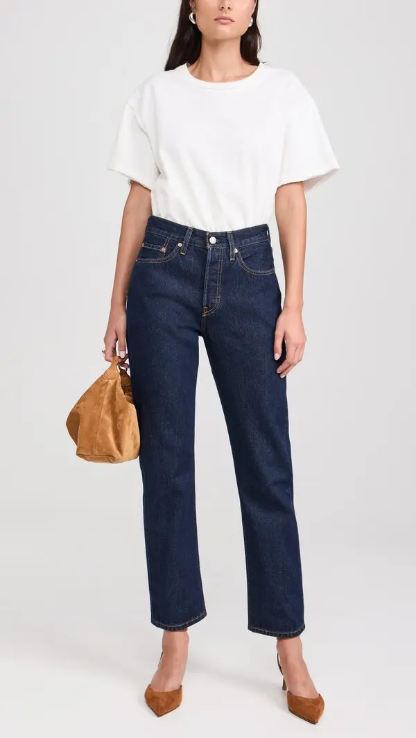 LEVI'S 501 Straight Leg Jeans - Deep Breath