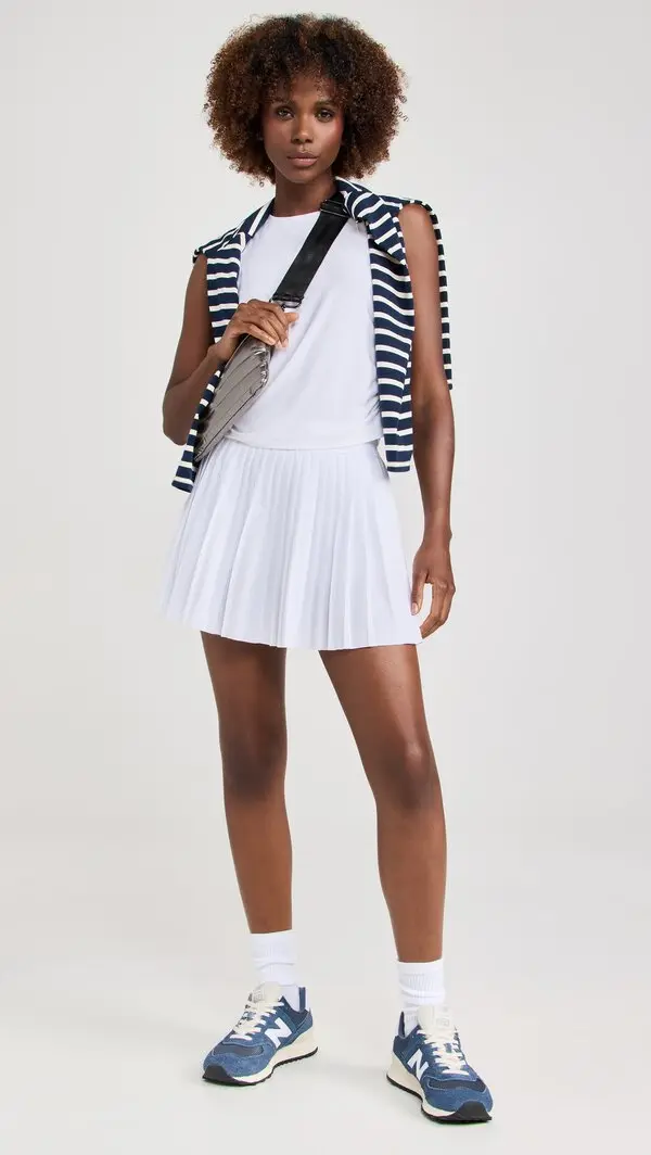 Beyond Yoga Pleated Mini Skirt