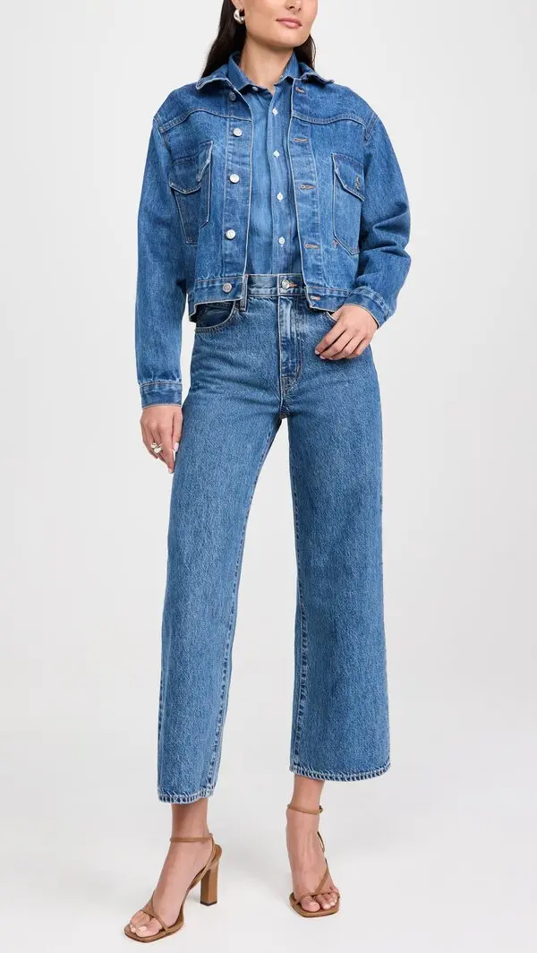 SLVRLAKE Grace Ankle Jeans - Satisfaction