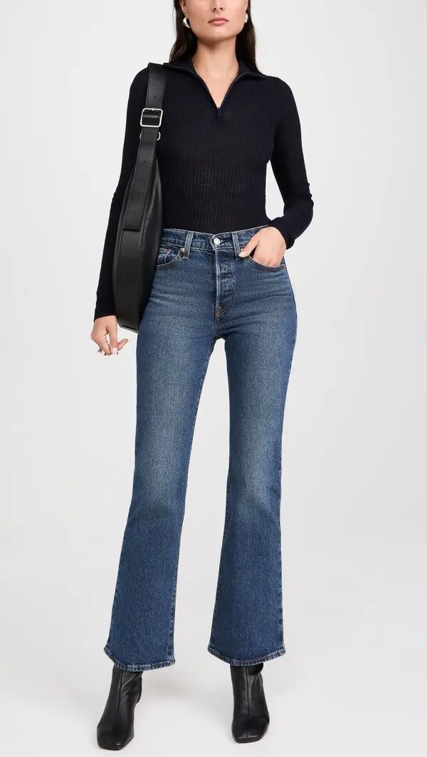 LEVI'S Wedgie Boot Jeans - Bold And Beautiful