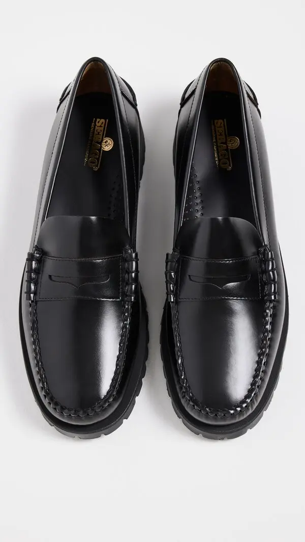 SEBAGO Dan Lug Leather Loafers