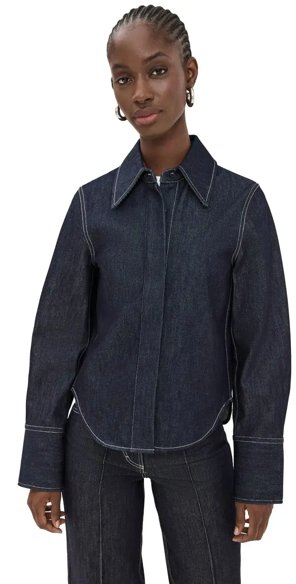 Co Button-down Denim Shirt
