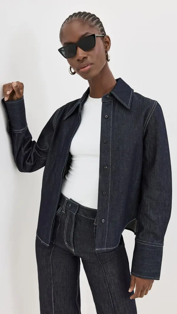 Co Button-down Denim Shirt
