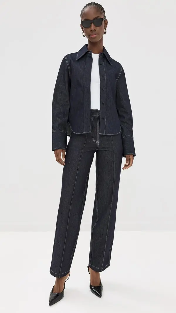 Co Button-down Denim Shirt