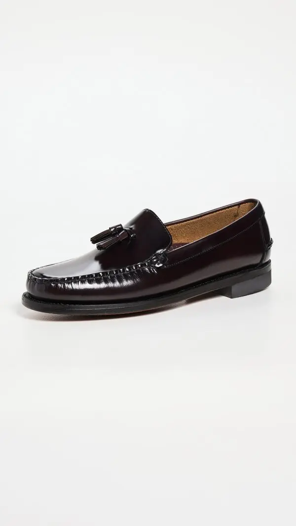 SEBAGO Classic Leather Loafers With Tassels