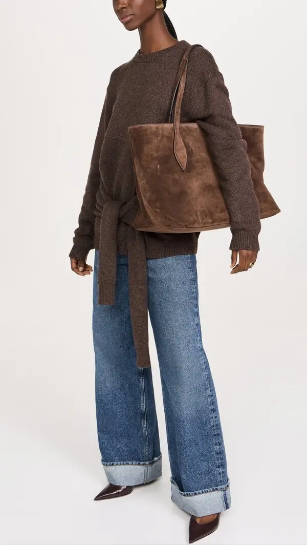 LIFFNER Mega Sprout Tote - Dark Brown